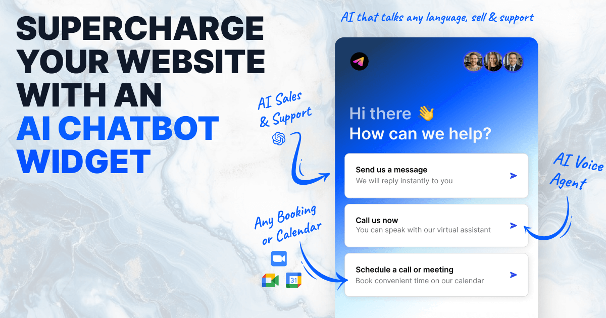 AI Web Widget - Turn Every Site Visit Into a Sale | iSales